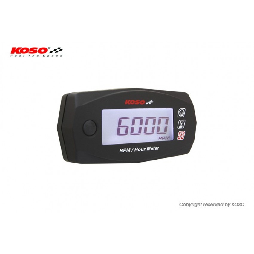 Compte-tour électronique Koso Mini 4 - Krax-Moto