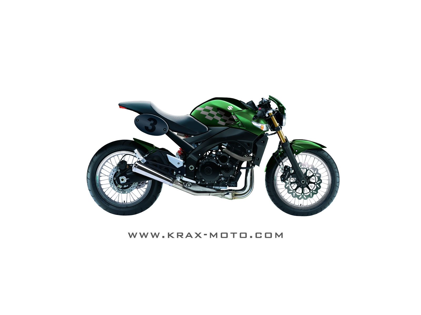 Réalisations virtuelles - Krax-Moto